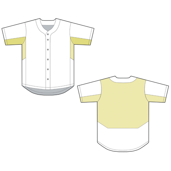 ELITECOMMAND FULL-BUTTON BASEBALL JERSEY - Prodigy Athletic Gear