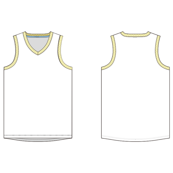 BASELINE V-NECK BASKETBALL JERSEY - MEN - Prodigy Athletic Gear