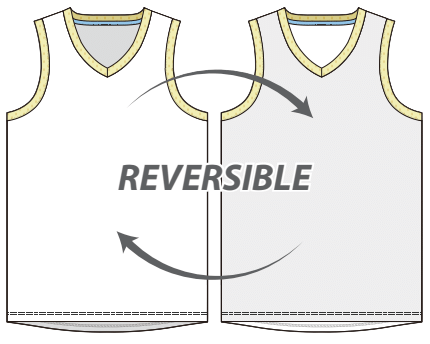CROSSOVER REVERSIBLE BASKETBALL JERSEY - MEN - Prodigy Athletic Gear